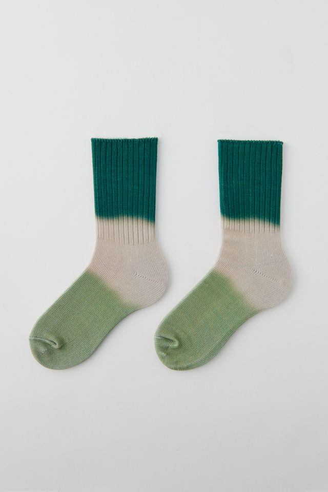 7DaysSocks Dip-Dye Crew Sock | Urban Outfitters