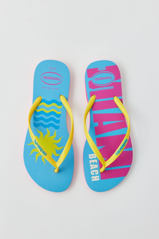 Havaianas Printed Slim Waterproof Flip Flop Sandal | Urban Outfitters