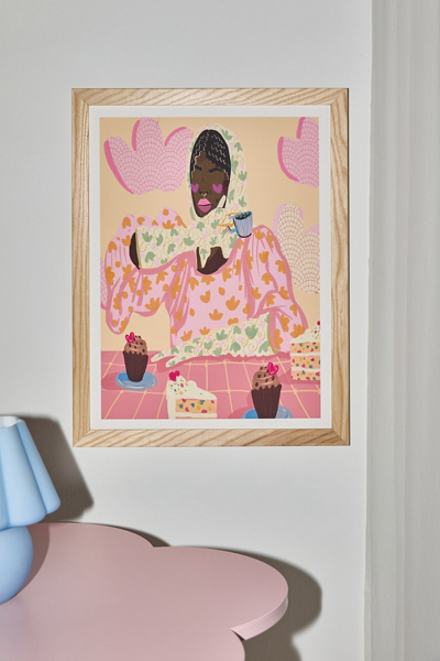 Leeya Makes Noise Sweet And Elegant Art Print | Urban Outfitters Canada