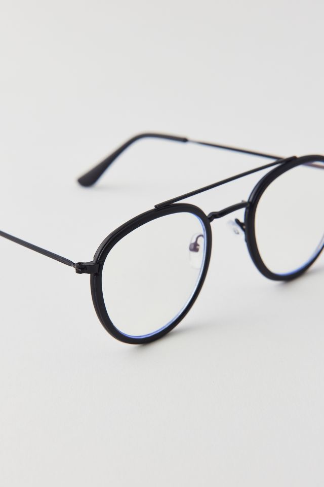 Aviator Blue Light Glasses Urban Outfitters