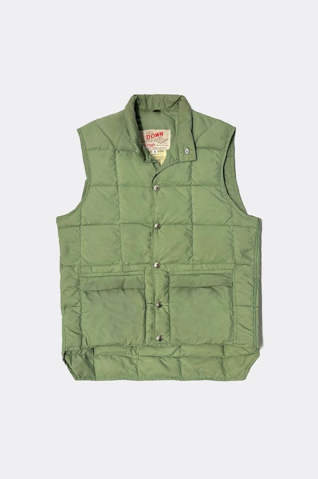 Vintage 1970’s Schott Bros Prime Down Puffer Vest | Urban Outfitters
