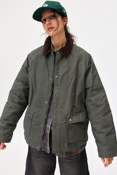 BDG George Waxed Barn Jacket | Urban Outfitters