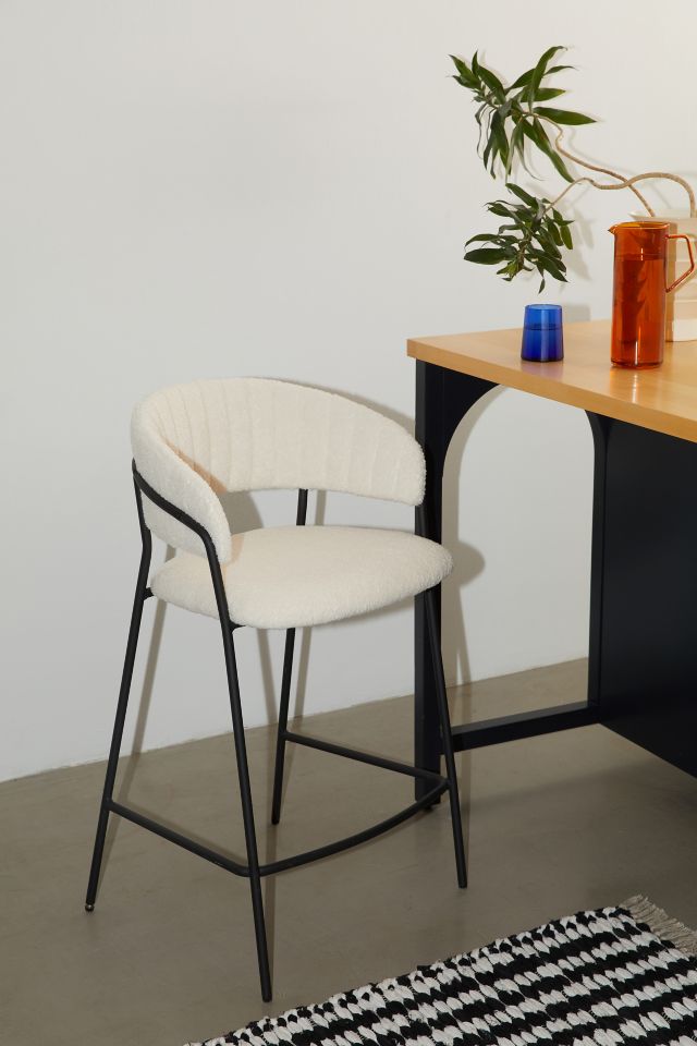 Julia Counter Stool Set of 2 in Brown at Urban Outfitters