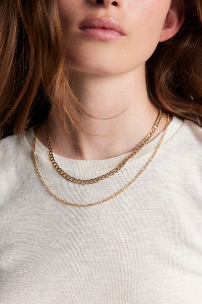 Essential Delicate Chain Layering Necklace Set | Urban Outfitters