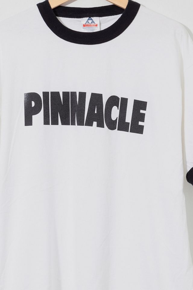 Vintage 1990s Distressed Pinnacle Graphic Ringer T-Shirt | Urban Outfitters