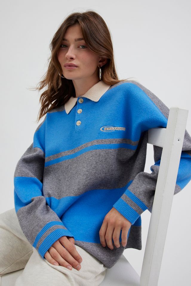 iets frans… Striped Knit Rugby Sweater | Urban Outfitters