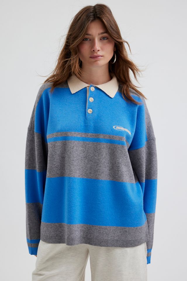 iets frans… Striped Knit Rugby Sweater | Urban Outfitters