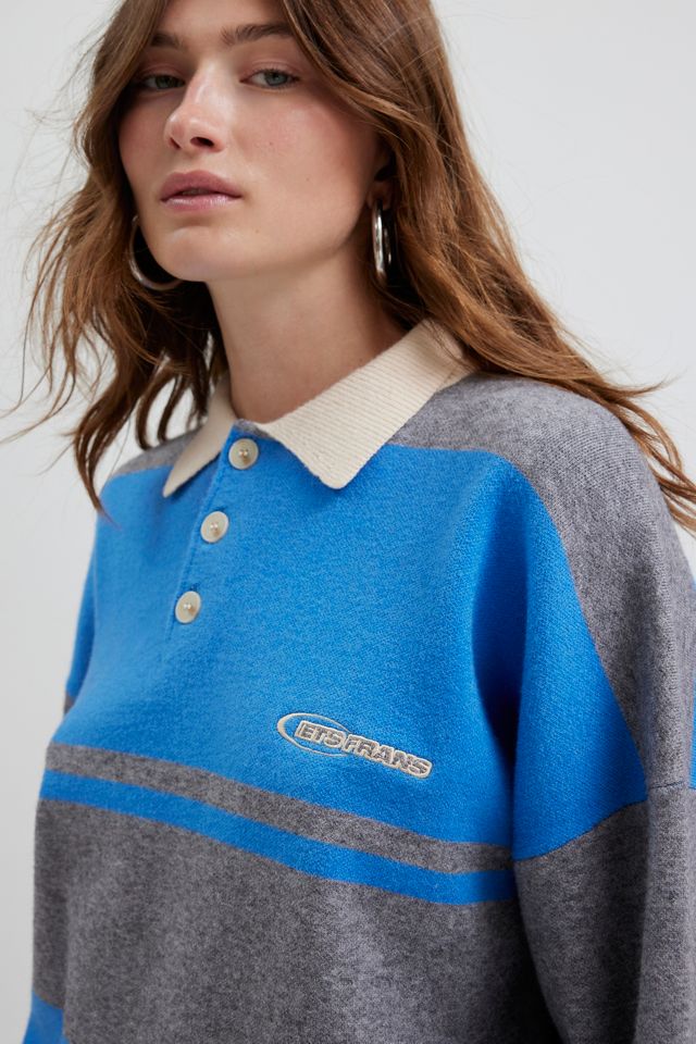 iets frans… Striped Knit Rugby Sweater | Urban Outfitters