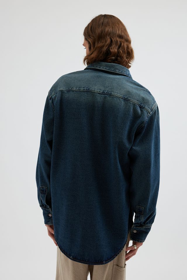 David Catalán Alma Denim Overshirt | Urban Outfitters
