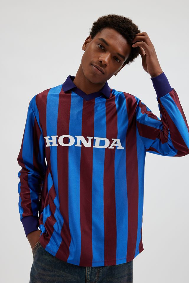 Honda Long Sleeve Soccer Jersey Polo Tee | Urban Outfitters Canada
