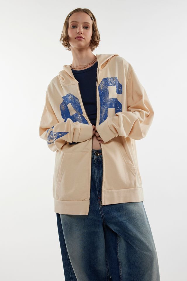 86 Graphic Zip-Up Hoodie Sweatshirt | Urban Outfitters Canada