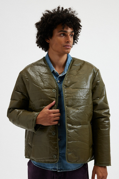 David Catalán Wrinkly Padded Jacket | Urban Outfitters