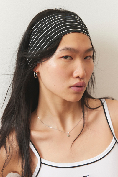Striped Wide Soft Headband | Urban Outfitters