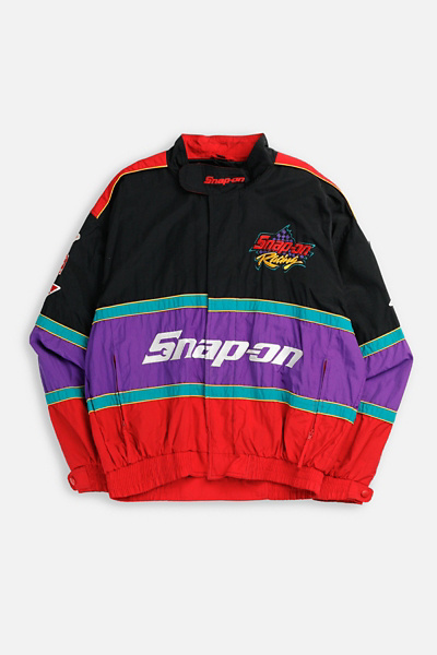 Vintage Racing Windbreaker Jacket 006 | Urban Outfitters