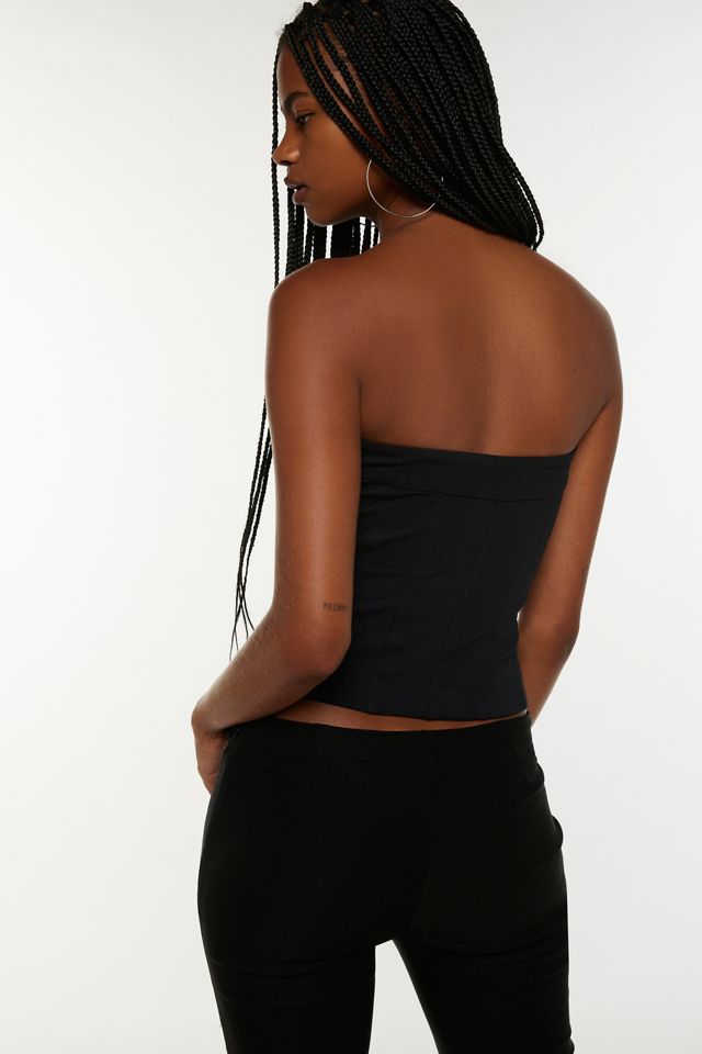 Silence + Noise Mia Buckle Tube Top | Urban Outfitters