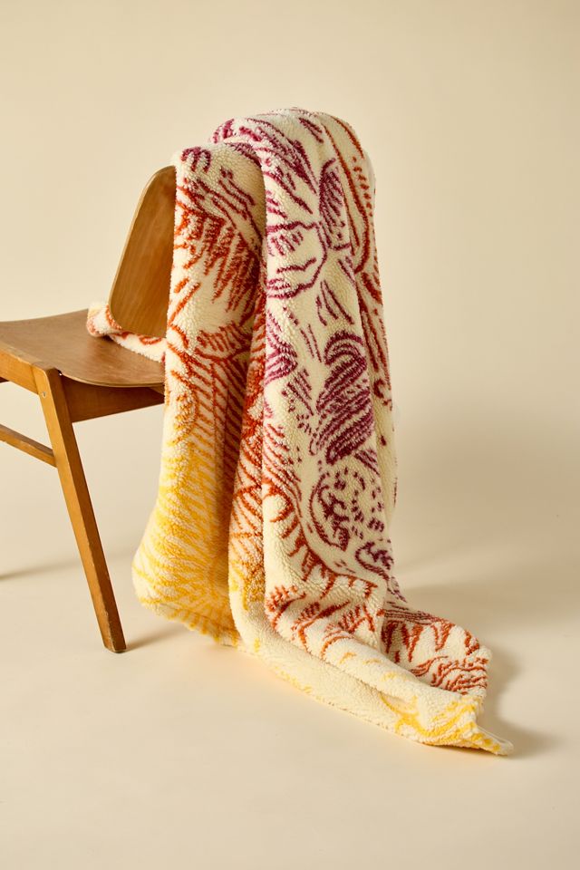Parks Project Iconic Parks Ombre Fleece Throw Blanket | Urban Outfitters