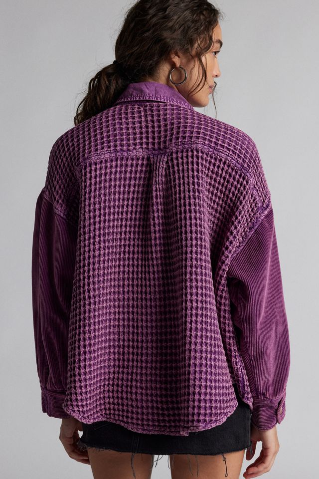 BDG Bryson Waffle Shirt Jacket | Urban Outfitters