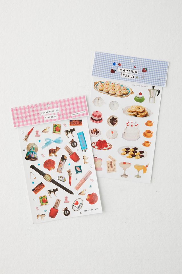 Martina’s Tiny Store Medium Sticker Sheet | Urban Outfitters