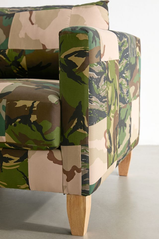 Urban Renewal Remnants Deadstock Camo Chair | Urban Outfitters