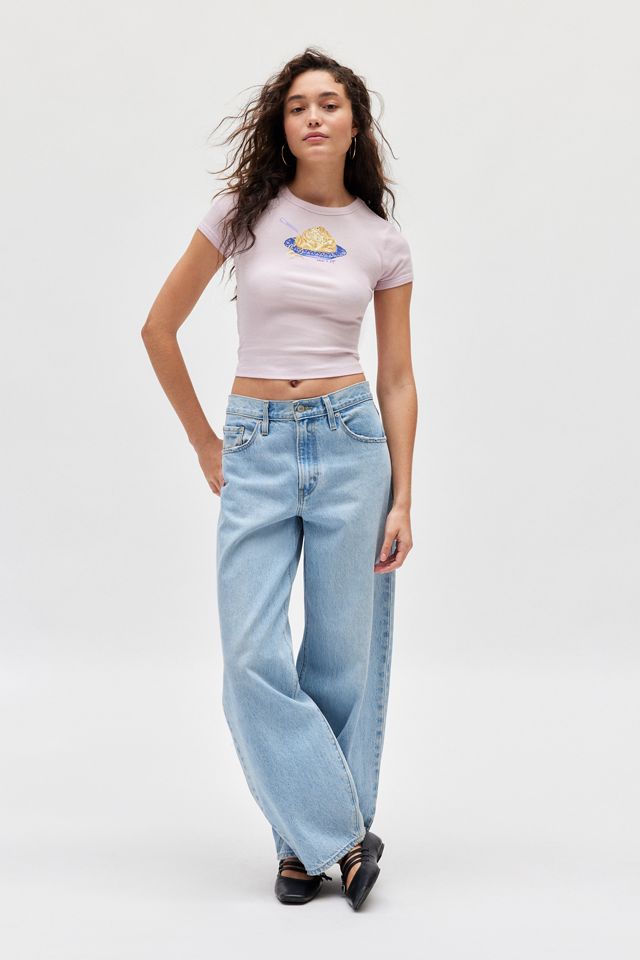 Kimchi Blue Spaghetti Graphic Baby Tee | Urban Outfitters