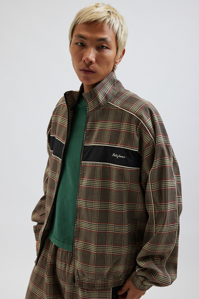 iets frans… Check Track Jacket | Urban Outfitters Canada