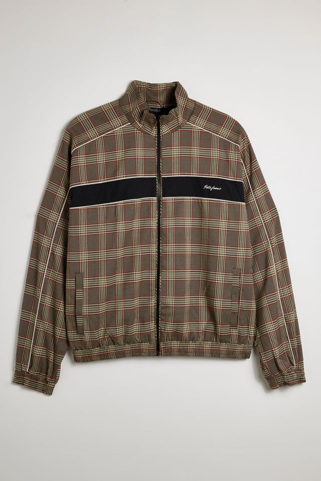 iets frans… Check Track Jacket | Urban Outfitters