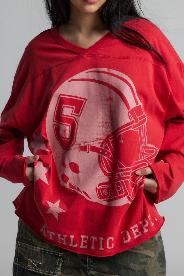 Athletic Department Varsity Long Sleeve Graphic Tee | Urban Outfitters