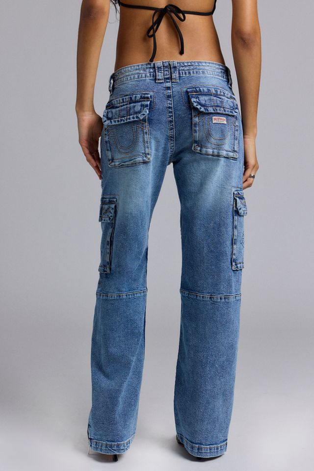 True Religion Cargo Side Zip Jean | Urban Outfitters Canada