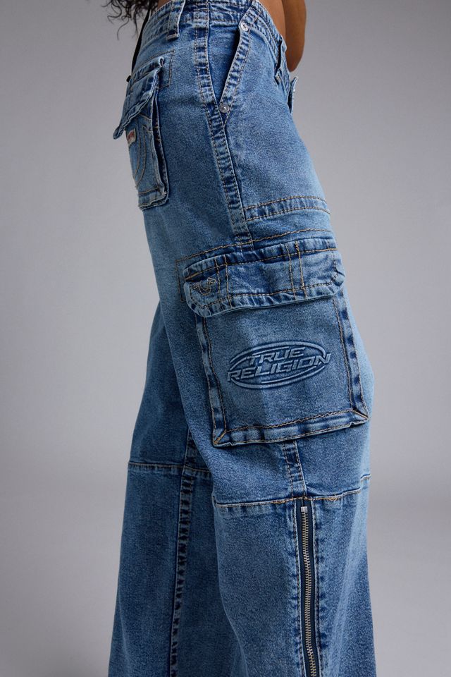 True Religion Cargo Side Zip Jean | Urban Outfitters Canada