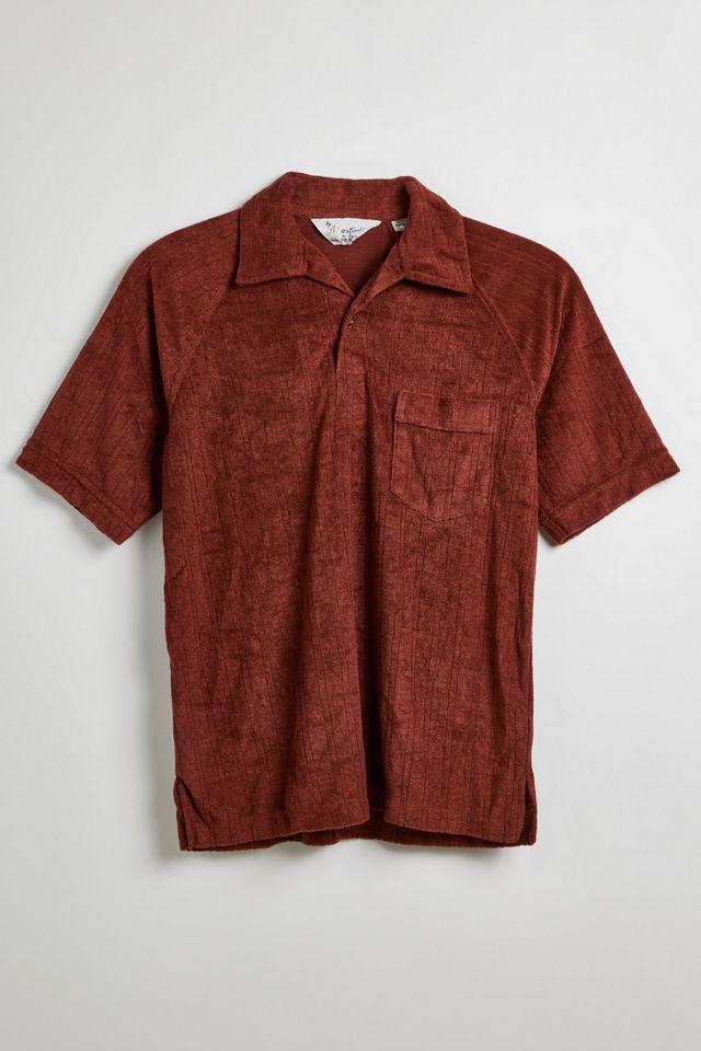 Vintage Terry Polo Shirt | Urban Outfitters
