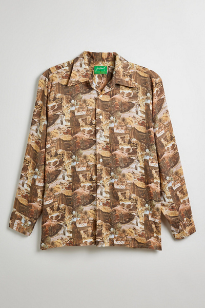 Vintage Out West Patterned Button-Down Shirt | Urban Outfitters