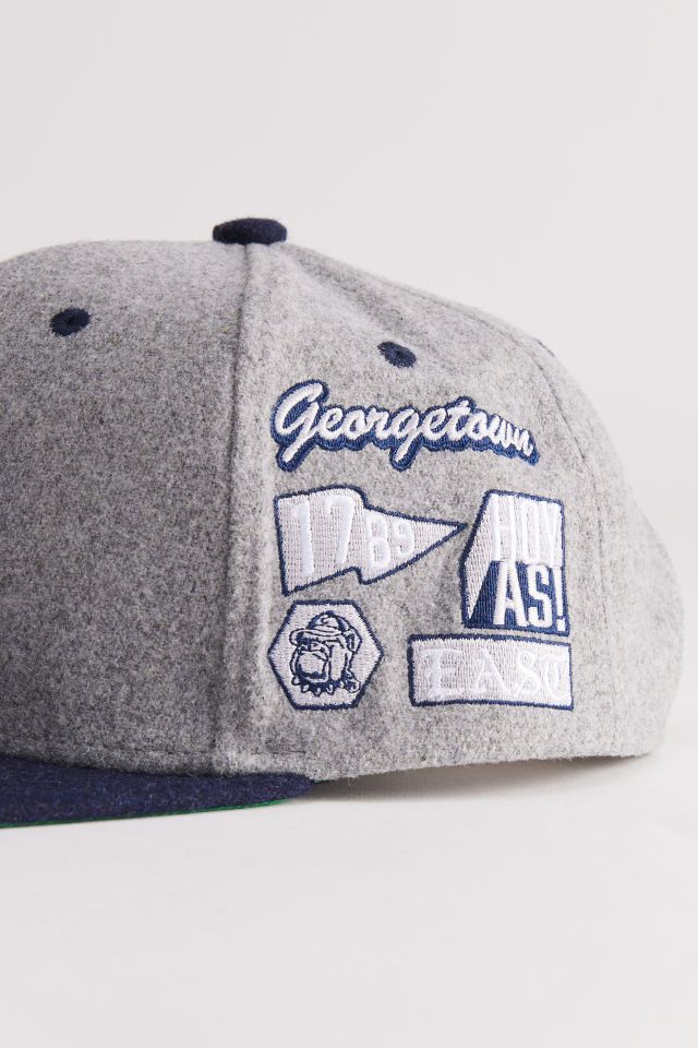 Mitchell & Ness NCAA Georgetown Hoyas Melton Patch Hat | Urban Outfitters