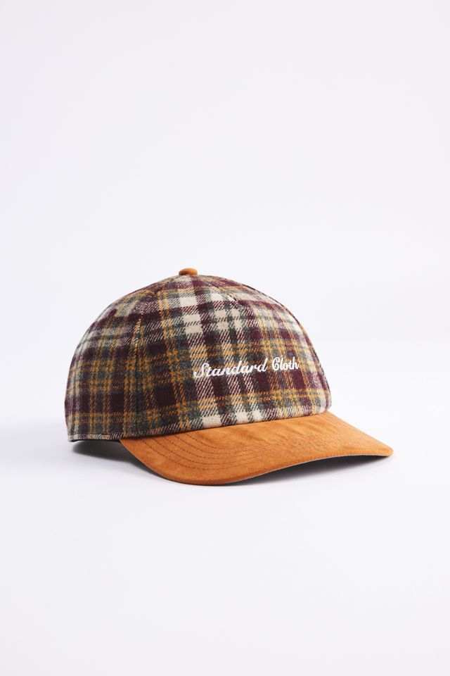 Standard Cloth Check Pattern Baseball Hat | Urban Outfitters
