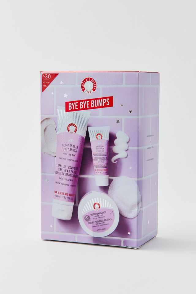 First Aid Beauty Bye Bye Bumps Skincare Kit | Urban Outfitters Canada First Aid Beauty Bye Bye Bumps Skincare Kit | Urban Outfitters Canada