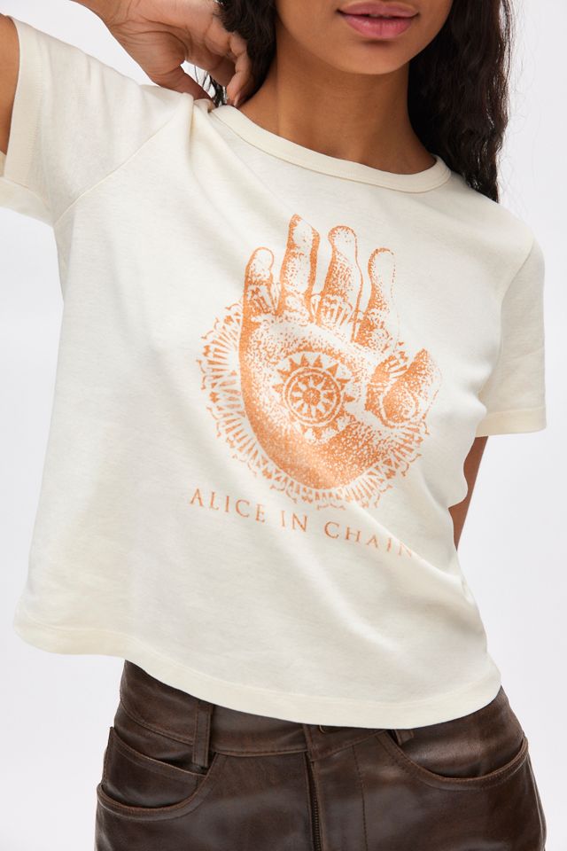 Alice In Chains Graphic Baby Tee | Urban Outfitters