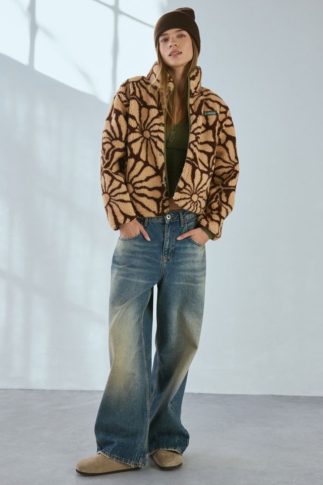 Parks Project Desert Wildflowers High Pile Fleece Jacket | Urban Outfitters