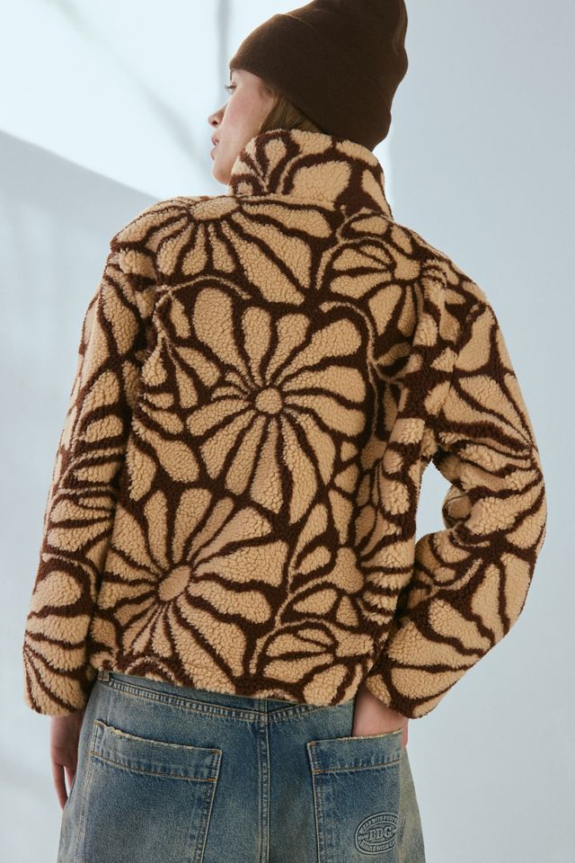Parks Project Desert Wildflowers High Pile Fleece Jacket | Urban Outfitters