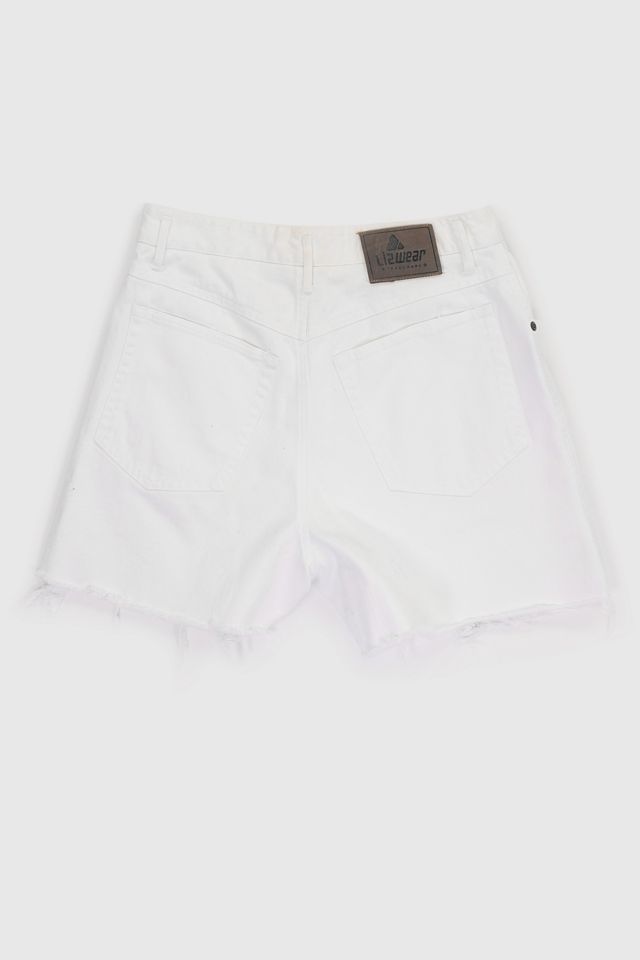 Vintage 90s White Distressed Shorts | Urban Outfitters