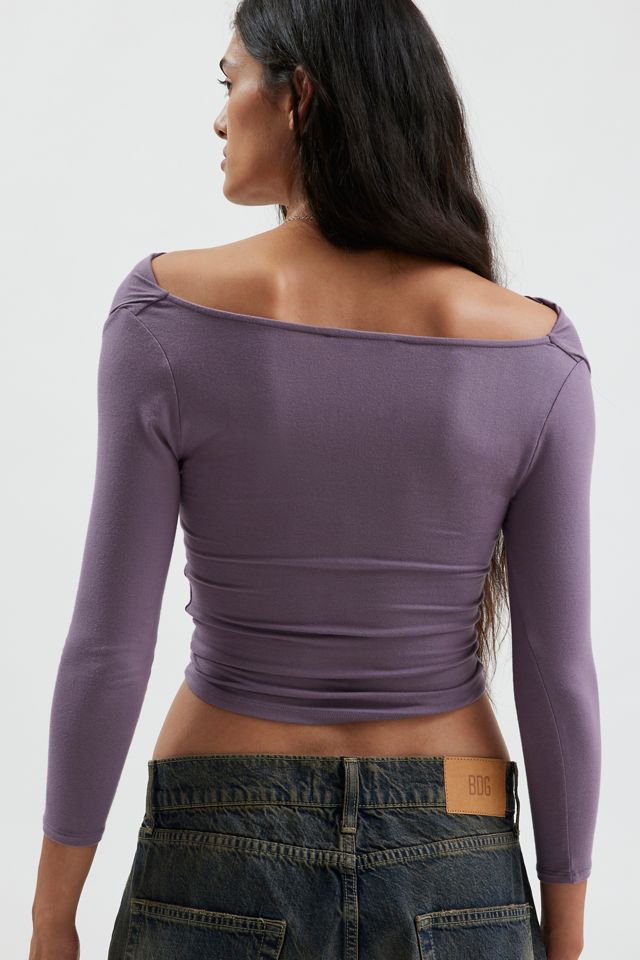 Silence + Noise Cerys Cowl Neck Top | Urban Outfitters