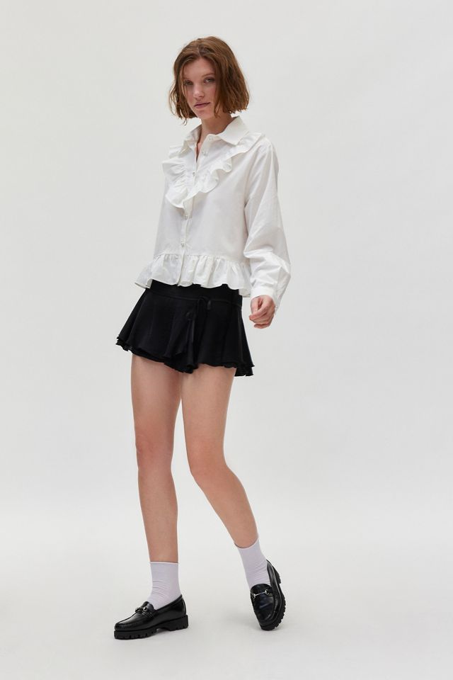 Sister Jane Lucky Ruffle Blouse | Urban Outfitters