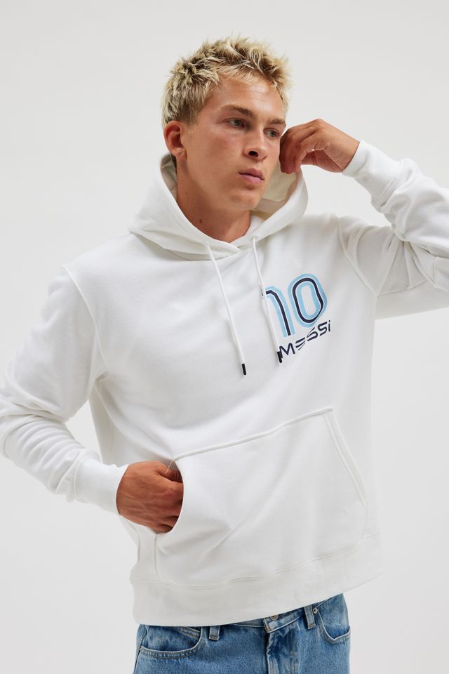 Messi Worldwide Graphic Hoodie Sweatshirt | Urban Outfitters
