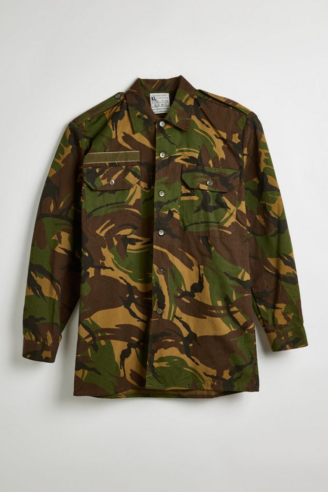 Urban Renewal Vintage Camo Shacket | Urban Outfitters