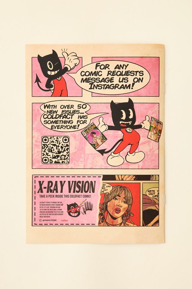 ColdFact Parody Comic Book | Urban Outfitters
