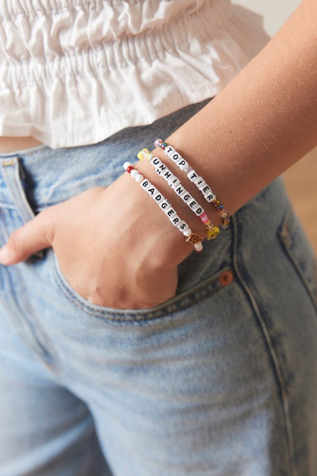 Little Words Project UO Exclusive Unhinged Beaded Bracelet | Urban ...