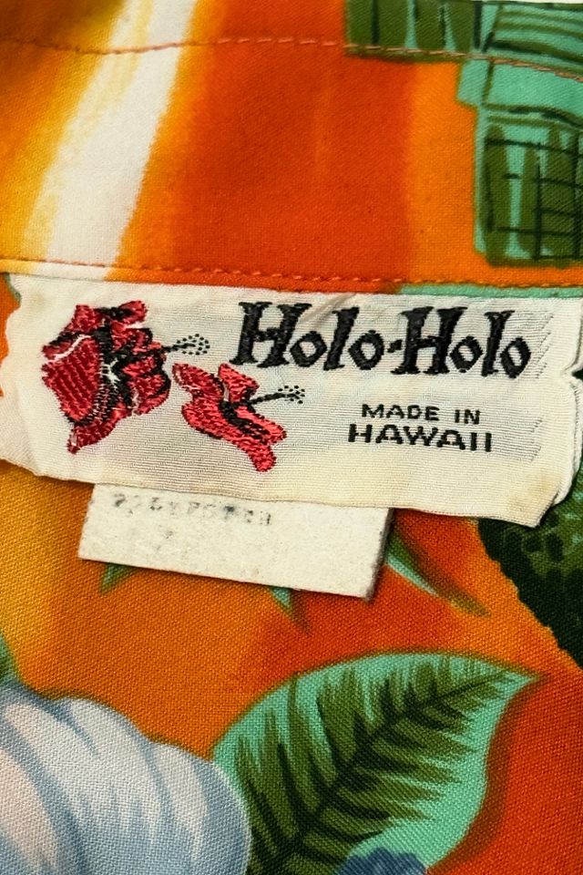 Vintage 1970’s Holo Holo Tropical Print Shirt | Urban Outfitters