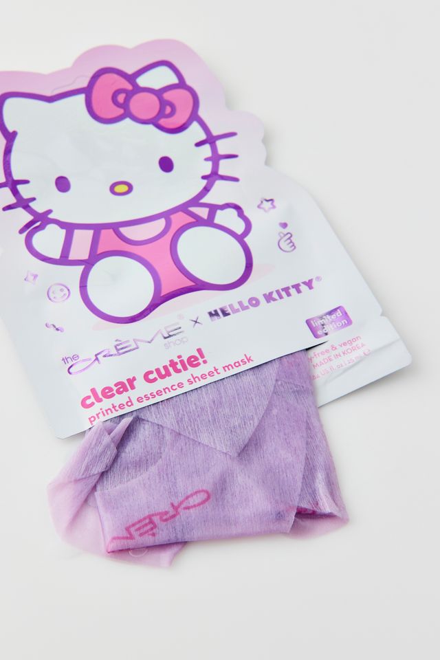 The Crème Shop X Sanrio Hello Kitty Clear Cutie Facial Sheet Mask ...