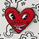 Pintrill Keith Haring Heart Enamel Pin | Urban Outfitters