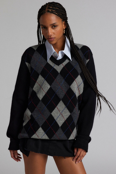 Urban Renewal Vintage Argyle Sweater | Urban Outfitters