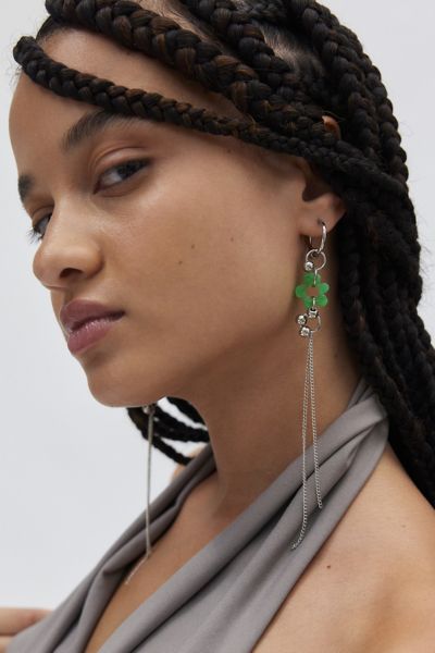 Flower Chain Dangle Earring | Urban Outfitters Canada