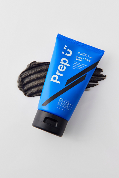 Prep U Exfoliating Charcoal Face & Body Scrub | Urban Outfitters